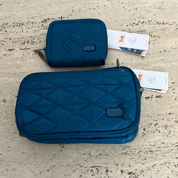 lug | Bags | Lug Roundabout 2 And Splits Ocean Blue | Poshmark